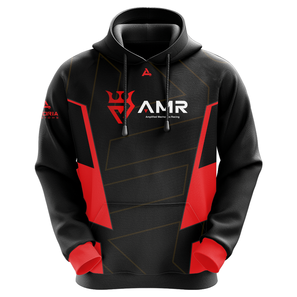 AMR Sublimated Hoodie - Black – Aporia Customs
