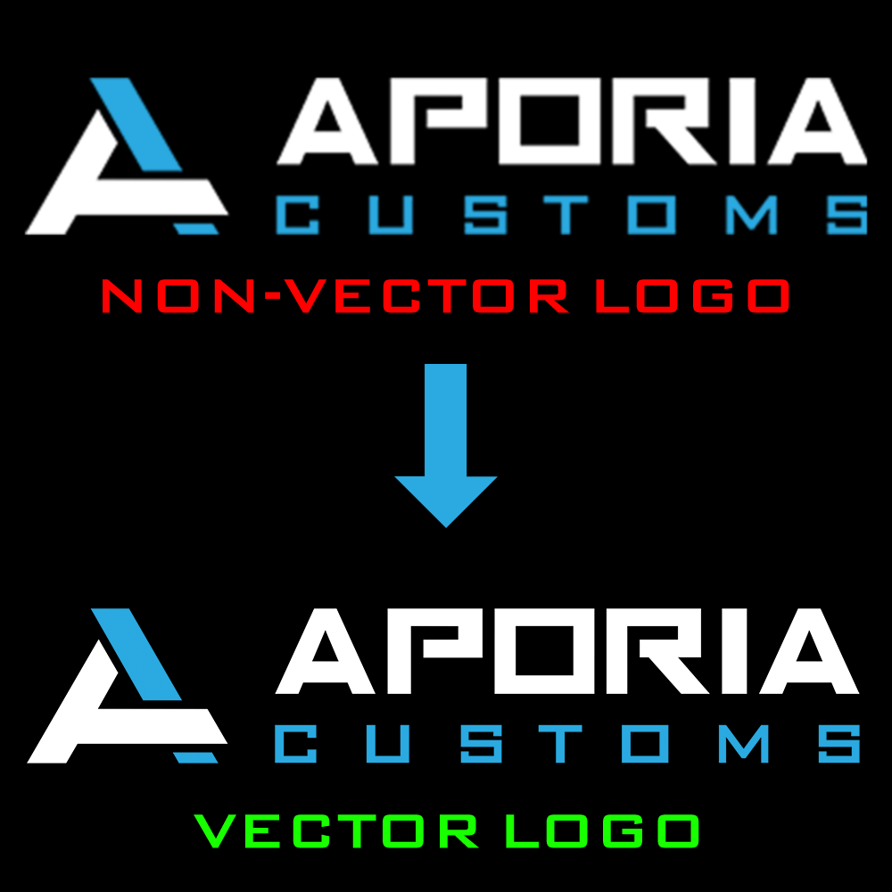 Vectorizing Logo – Aporia Customs